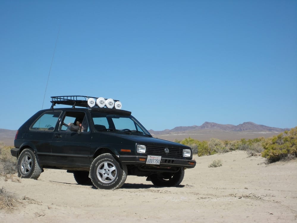 1986 VW Golf Diesel with AHU TDI Swap and FRANKENBUILT lift - FRANKENBUILT